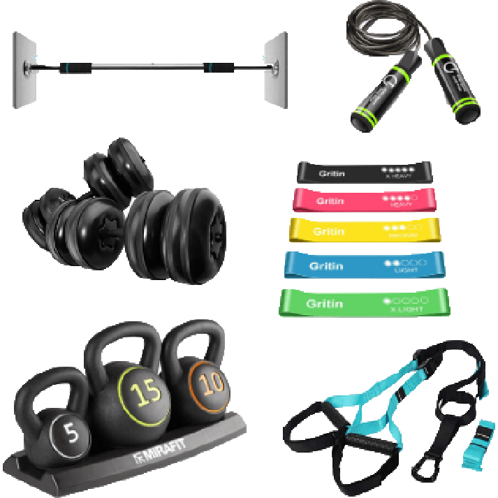 Accesorii Fitness de calitate premium │ Perfect pentru antrenament acasă